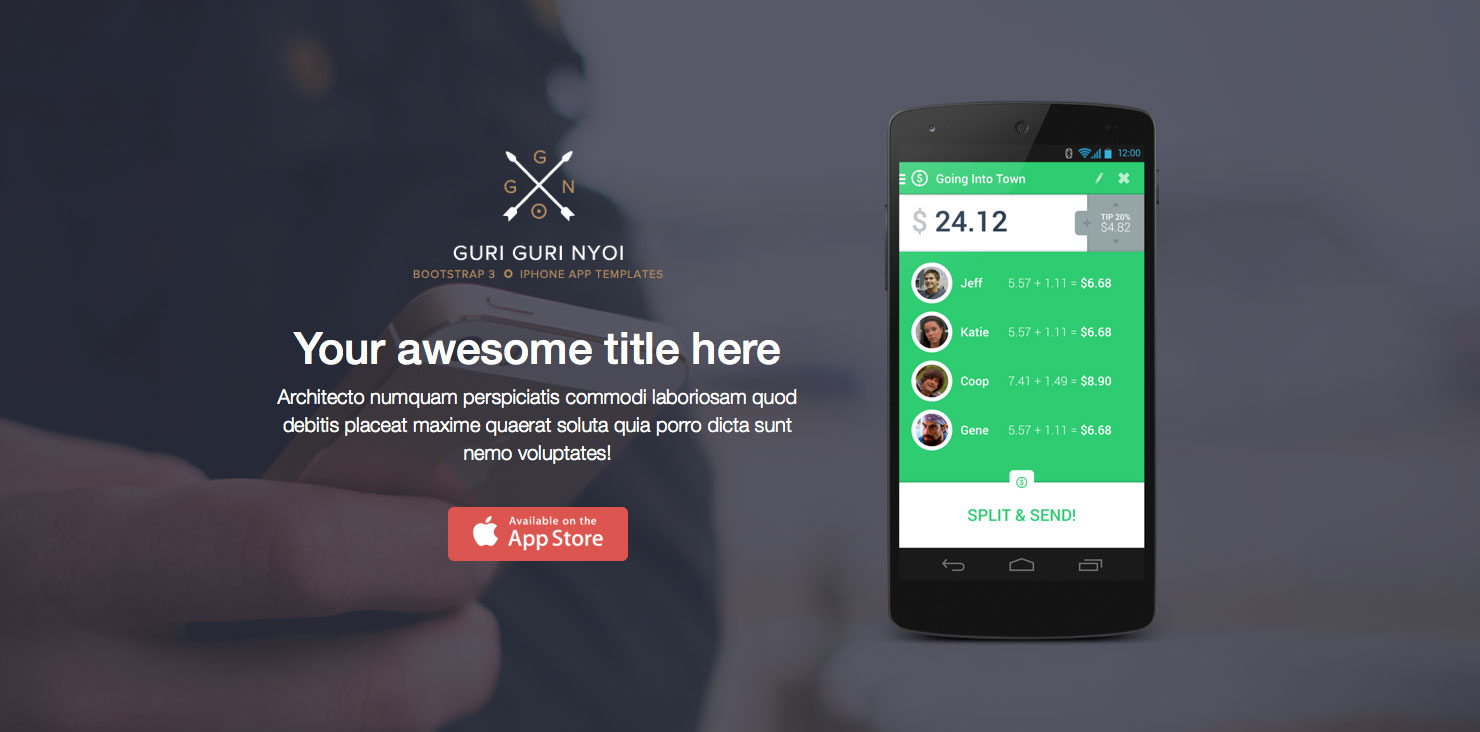 15 Free and Modern Bootstrap 3 Themes – Inspedition